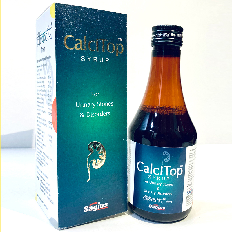 Calcitop Syrup for (Urinary Problems) – sagius.in