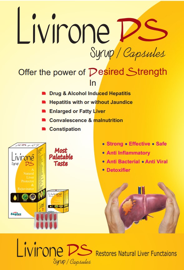 Livirone DS Syrup for (Stronger-Healthier Liver) – sagius.in